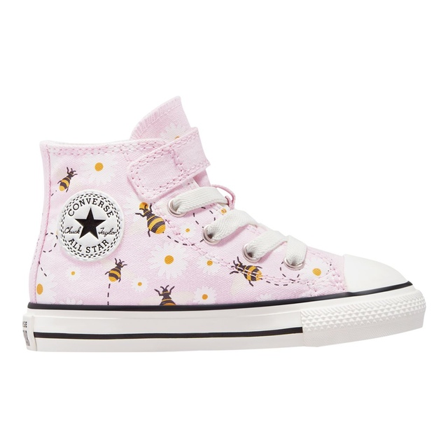 Converse Kids' Toddler Chuck Taylor All Star 1V Bee Yourself Easy On ...