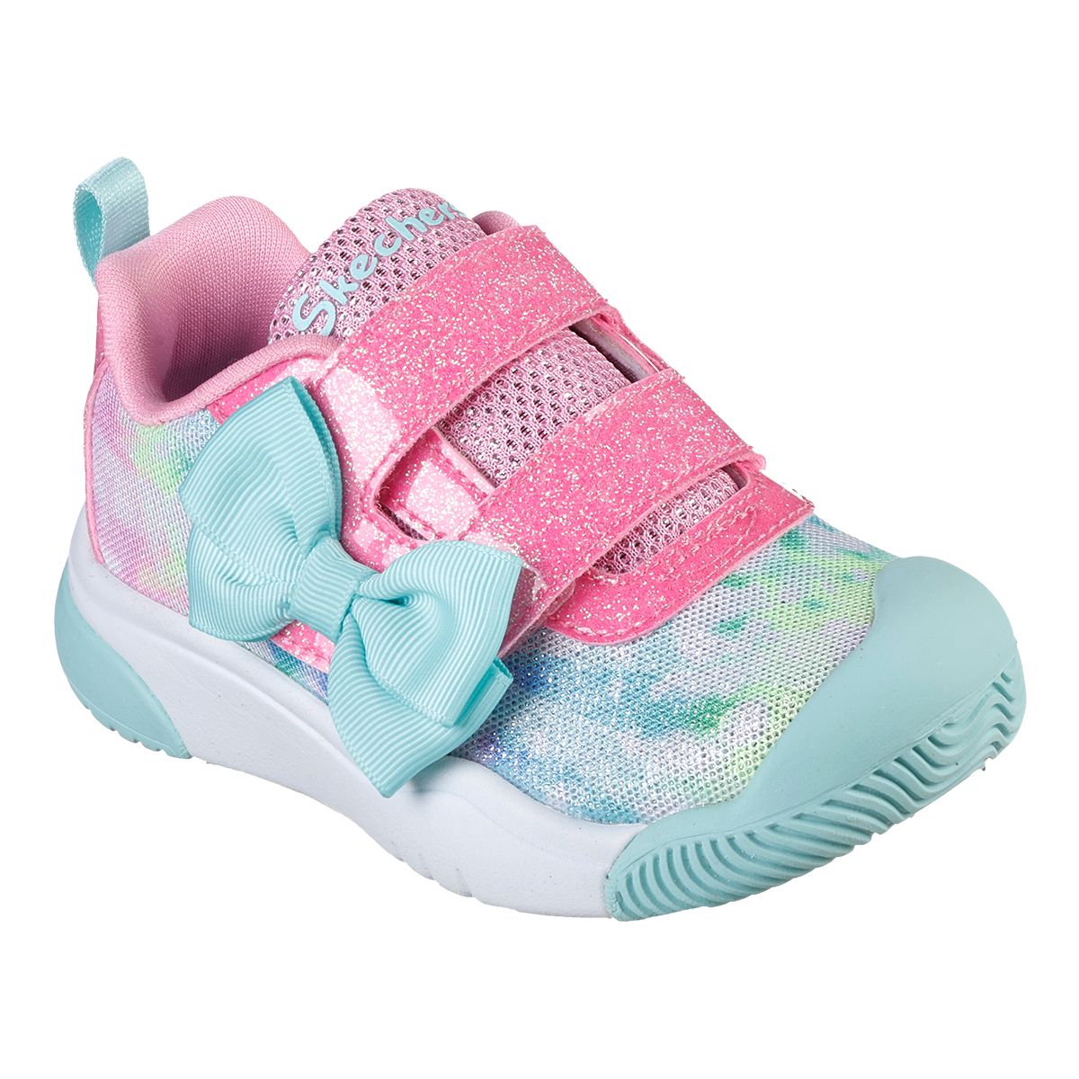 Skechers Kids' Toddler Mighty Toes Cloud Dye Shoes, Slip On, Walking ...