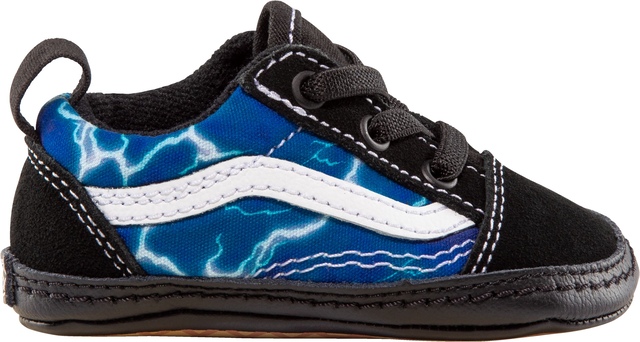 Vans Kids' Baby Old Skool Crib Skate Shoes, Sneakers, Boys', Velcro ...