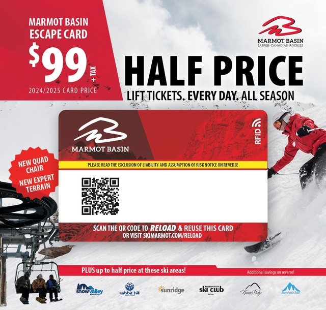 Marmot Basin Escape Card 2024/25 | SportChek